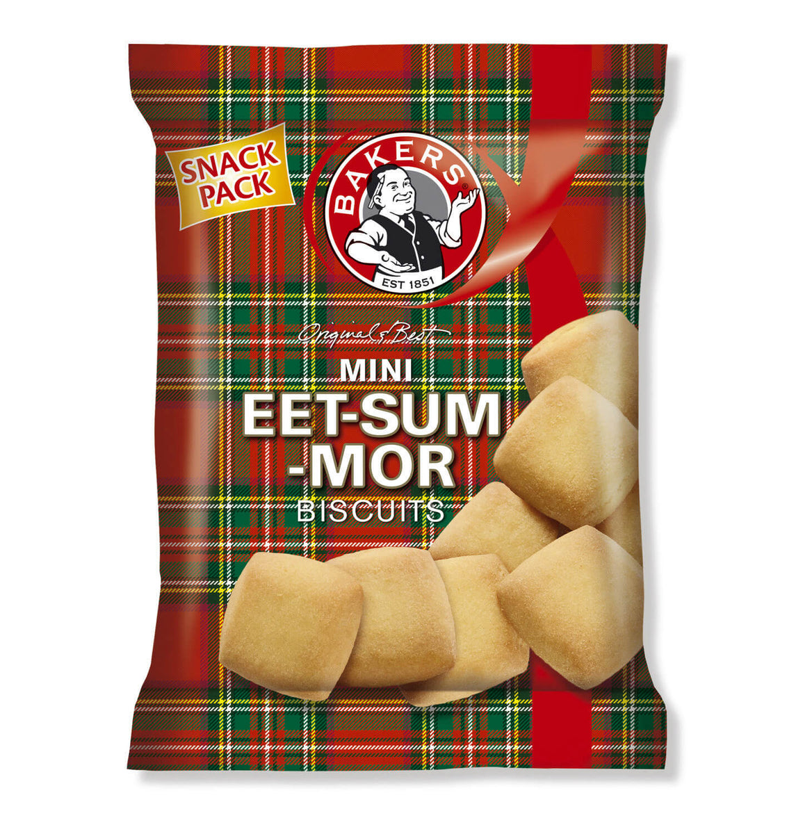 Bakers Eet Sum Mor Mini Shortbread Biscuits Bag 40g – African Hut