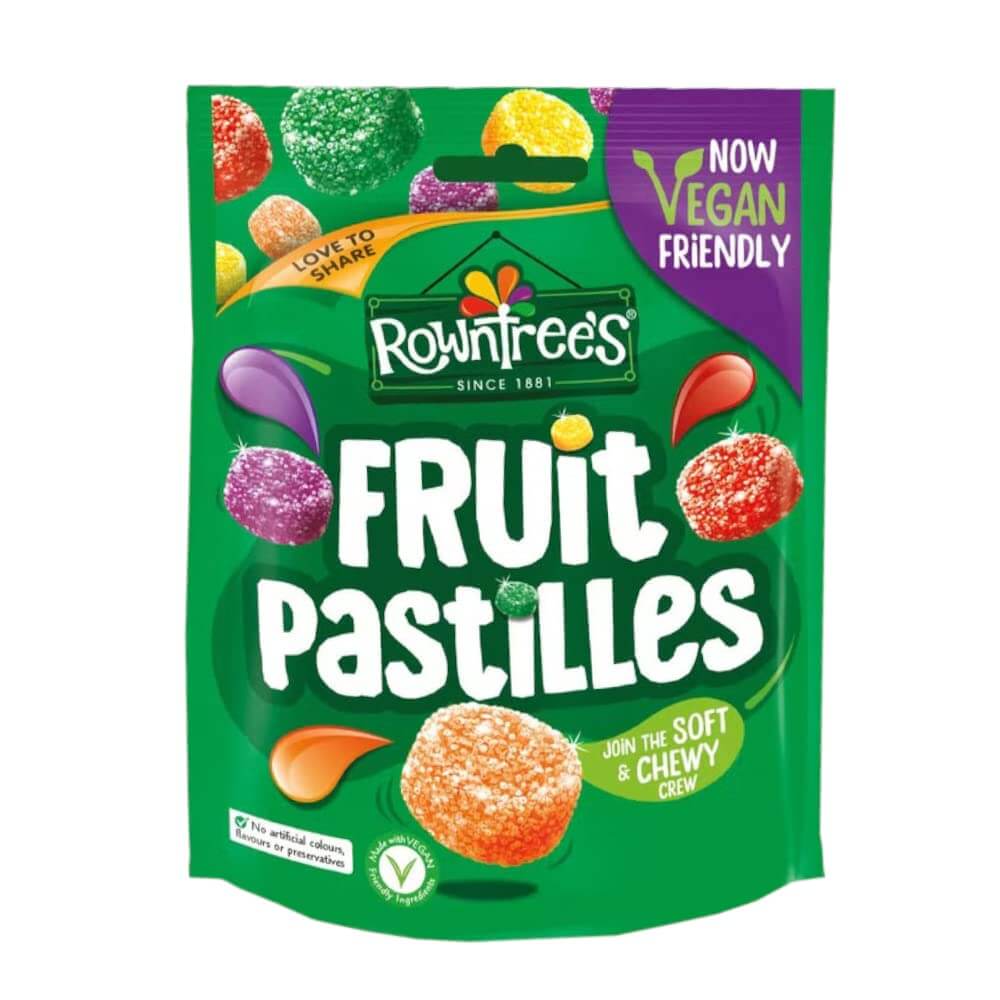 Nestle Rowntree Fruit Pastilles Vegan 114g – African Hut